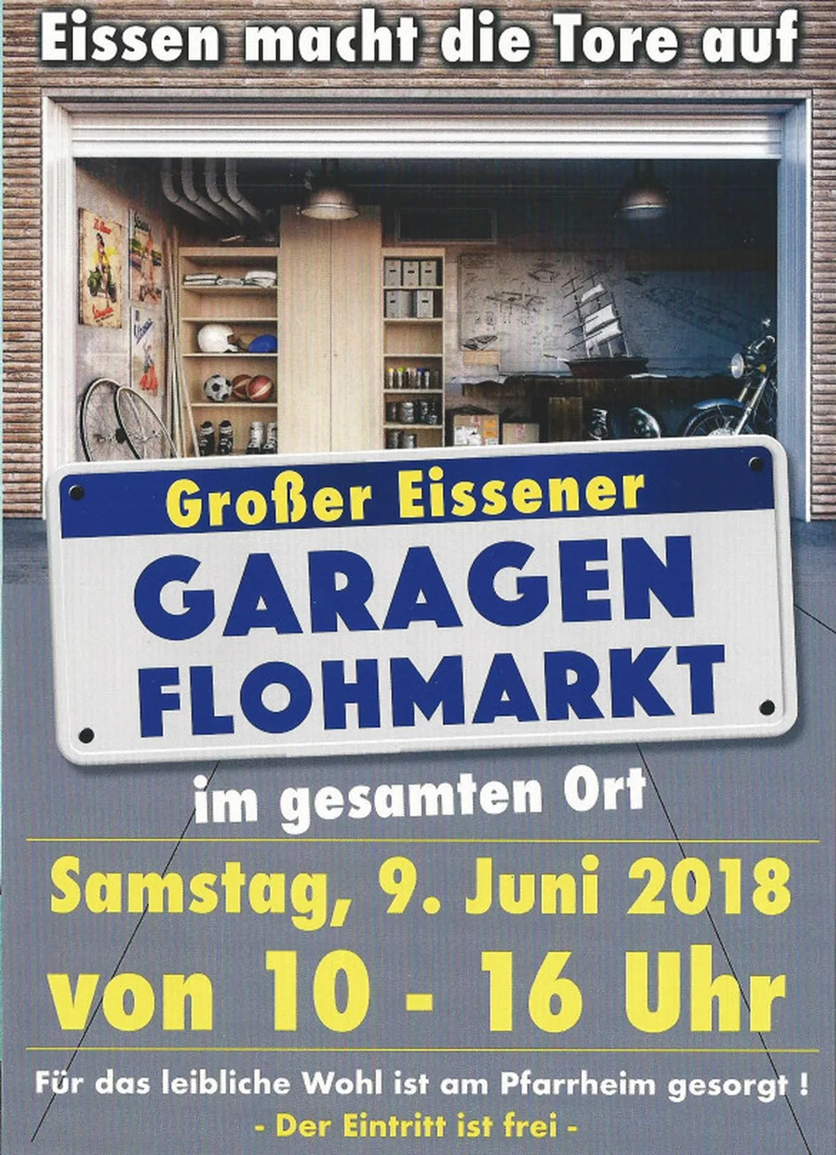 Garagenflohmarkt – Bürgerverein Eissen